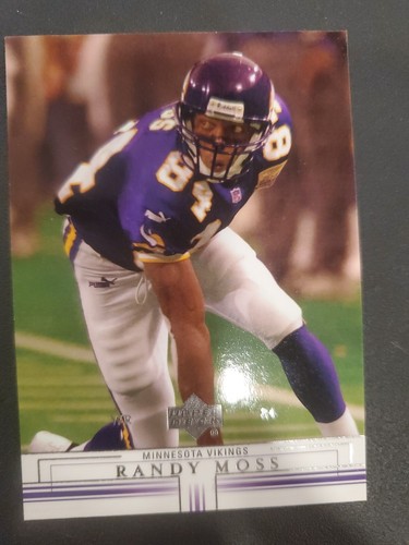 RANDY MOSS 2001 Upper Deck #89 Minnesota Vikings | eBay