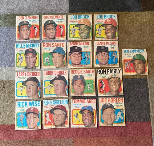 Vintage 1970 Topps Baseball Posters 17 Total 2 Roberto Clemente | eBay