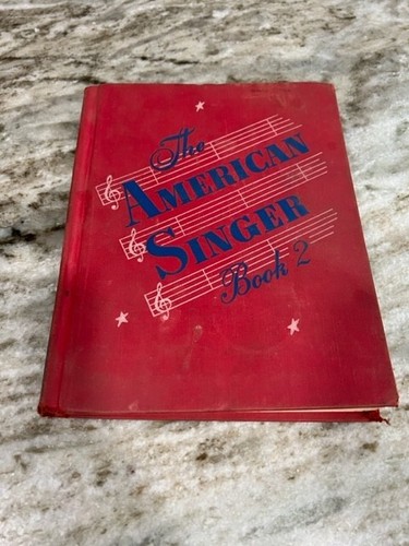 The American Singer Book 2 Hardcover 1950 Vintage | eBay