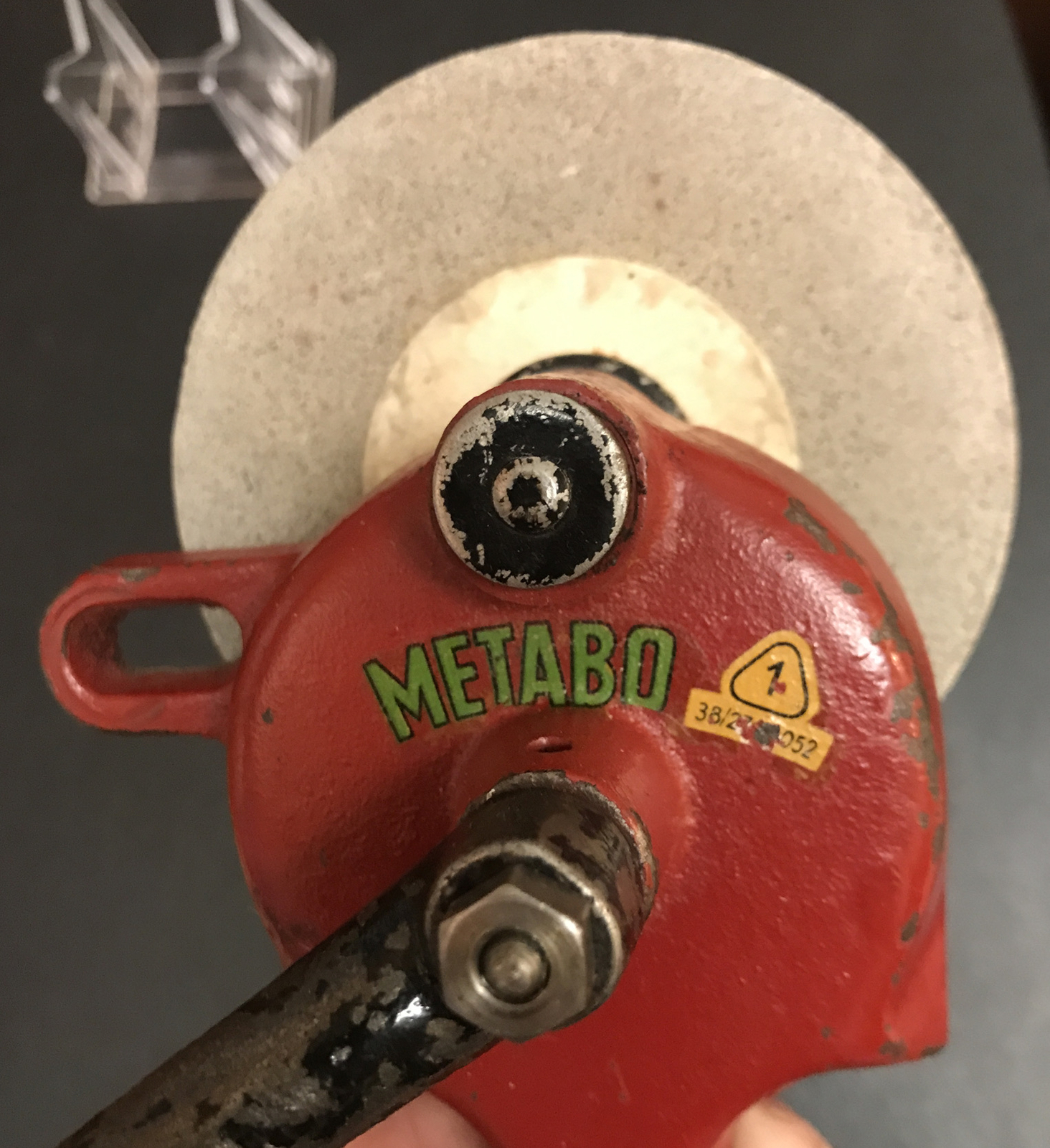 Antique Vintage METABO Wheel Stone Grinder Bench | eBay