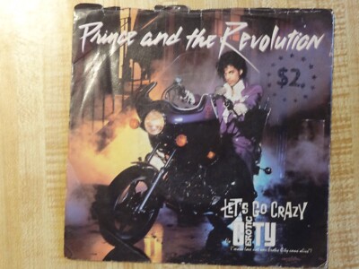 Prince And The Revolution 1984 Lets Go Crazy Single 45 RPM 7" Vinyl | eBay