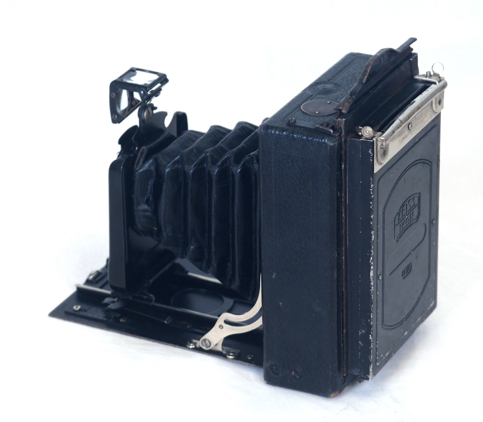 German Ernemann Dresden Vintage Folding Film Camera w Zeiss Ikon 667/2 ...