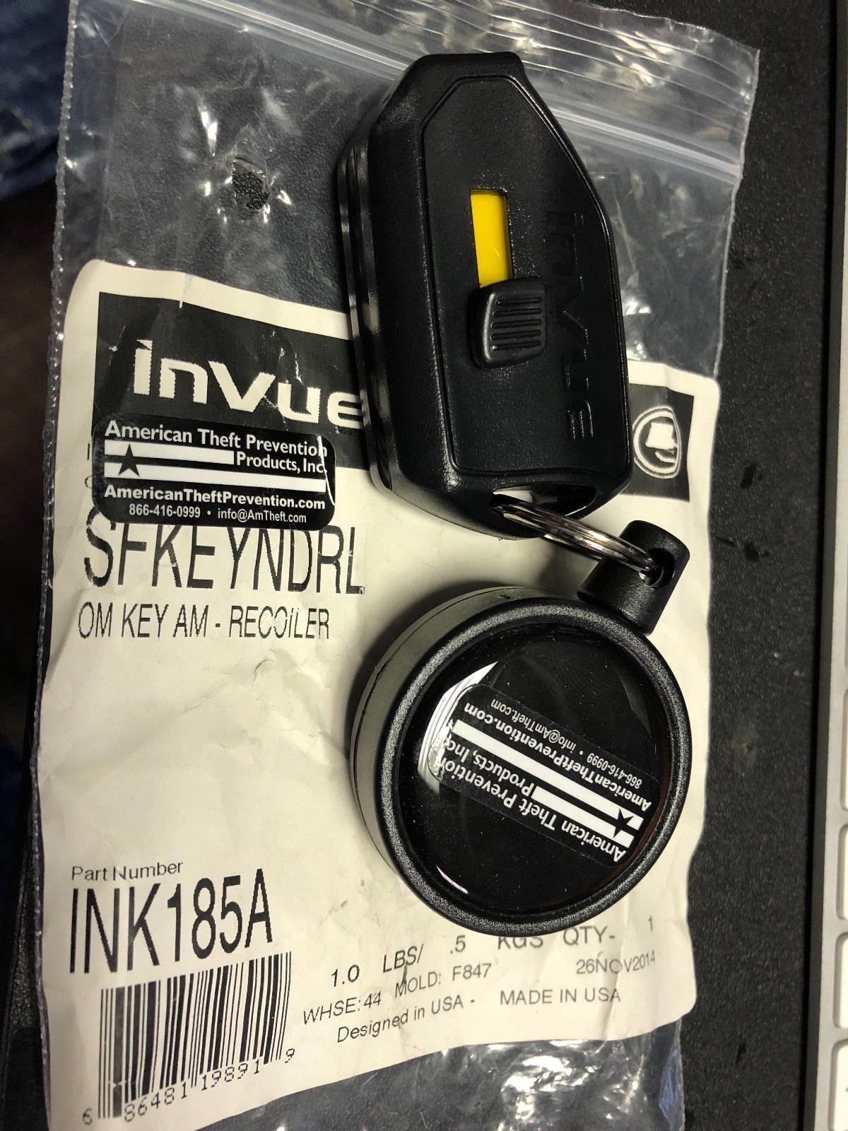 300 InVue SH500 Security Hook PEGBOARD Theft LOCK's+om am Key Recoiler ...