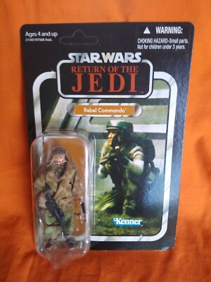Star Wars The Vintage Collection Rebel Commando VC26 Figure UNPUNCHED ...