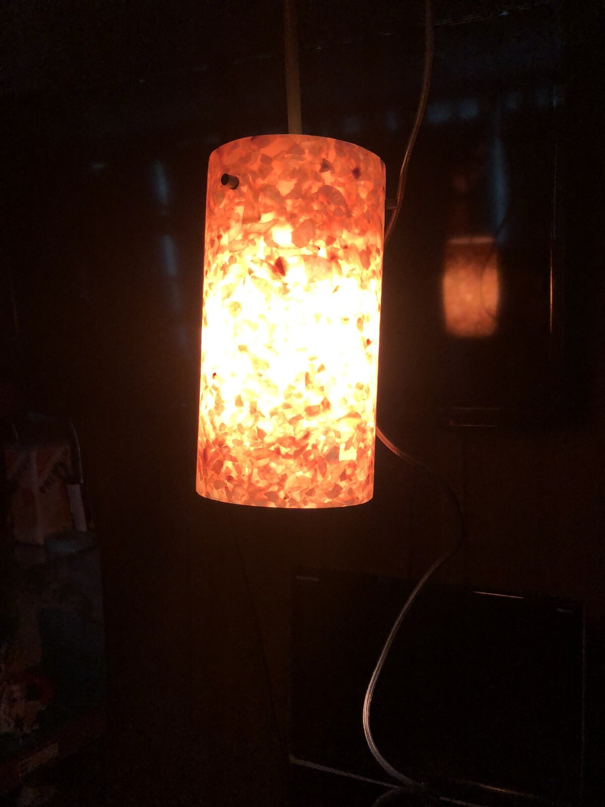 Tiella Onyx Pendant Light Kit - 171191- Natural Chunk Onyx 4.25" x 8 ...