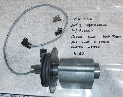 Emco Compact 5 CNC Lathe MT2 Headstock & Pulley E16Y | eBay