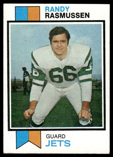 1973 Topps Randy Rasmussen Rookie New York Jets #99 | eBay