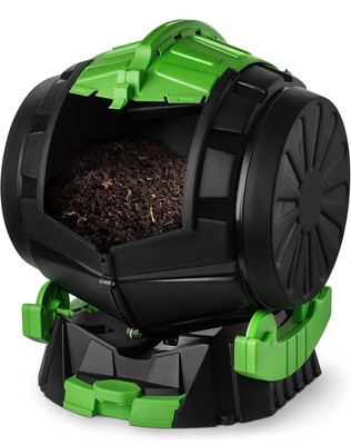 Tumbling Barrel Rolling Composter 50Litre Easy Composting Tool BRAND ...