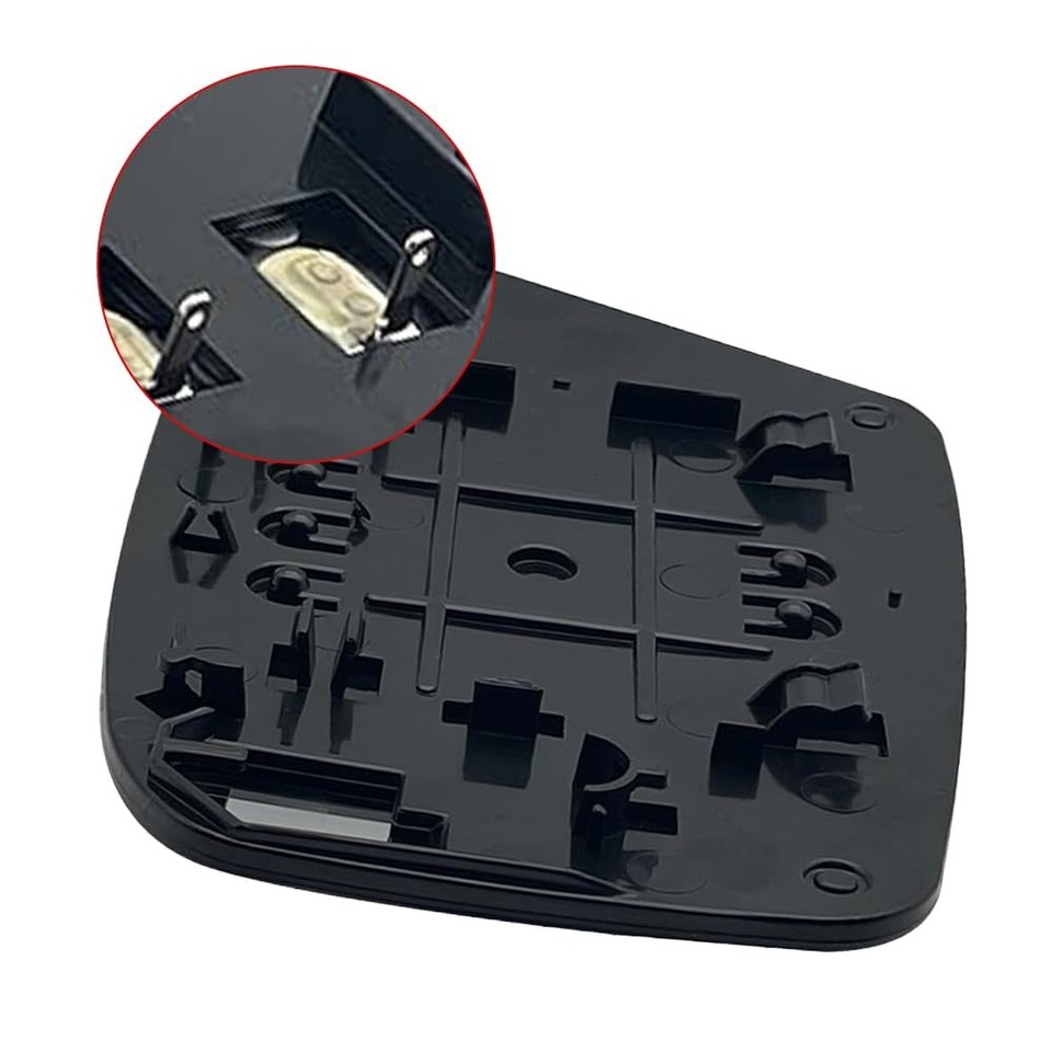 Riloer Replacement Side Mirror Glass Heated with Back Plate Right ...