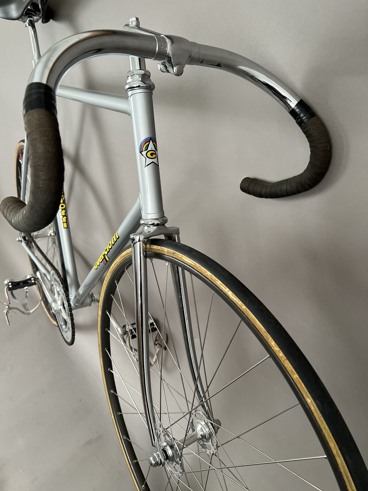 Guerciotti Vintage Steel Track Bike Campagnolo Record Pista Hubs ...