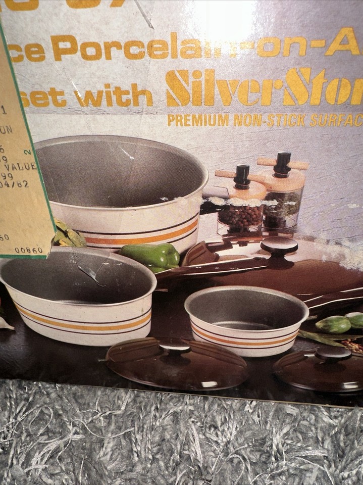 NEW Vintage West Bend 8-Piece Porcelain On Aluminum Made with ...