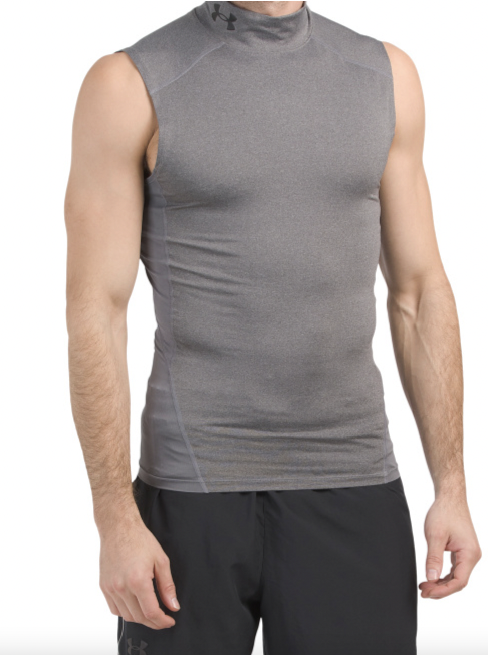 🔥Under Armour Men's HeatGear Compression Mock Sleeveless Tank top | eBay