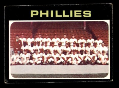 1971 Topps Baseball #268 Philadelphia Phillies Team VG *d12 | eBay