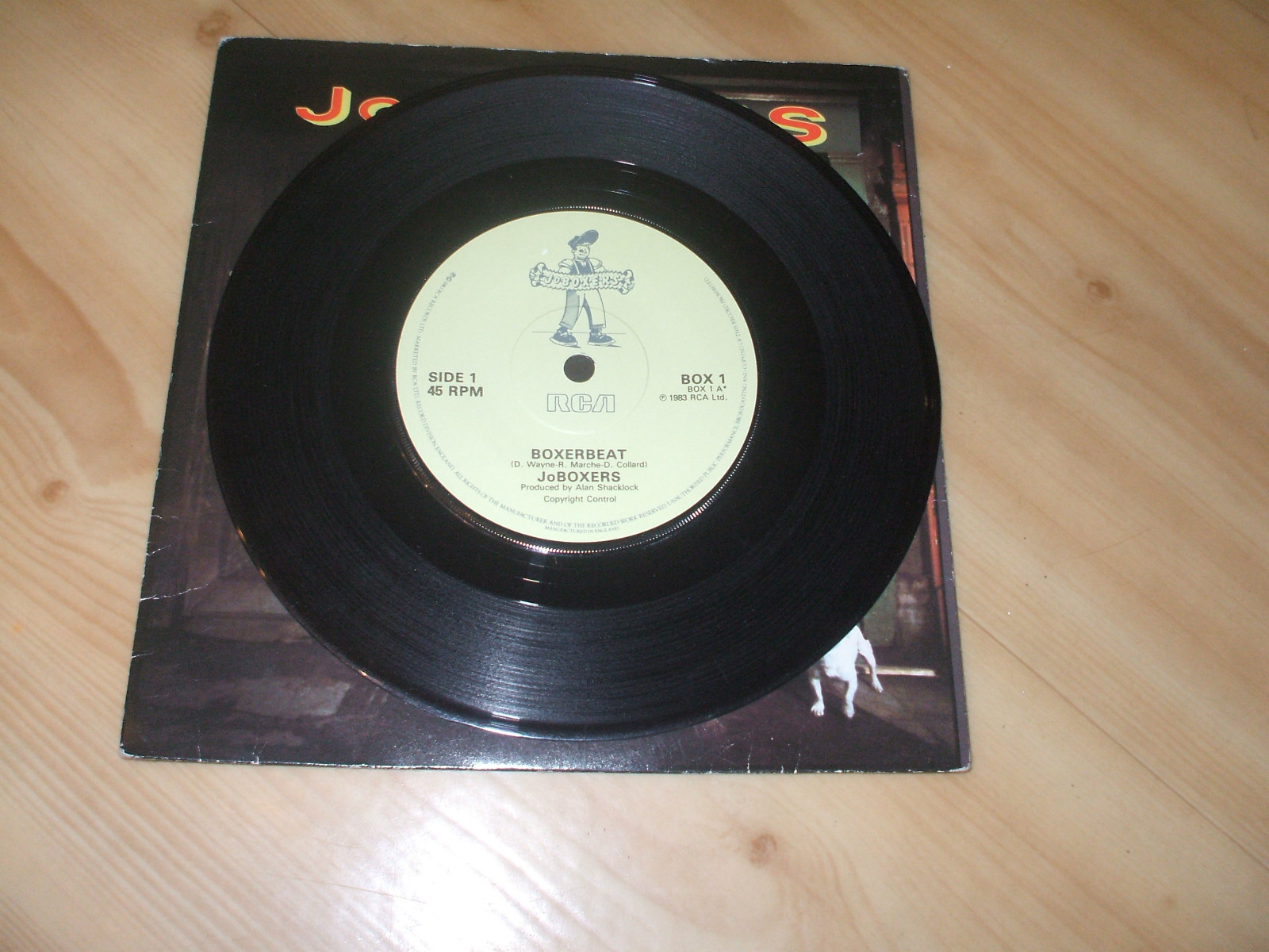 JOBOXERS - 'BOXERBEAT'(RCA 7") | eBay