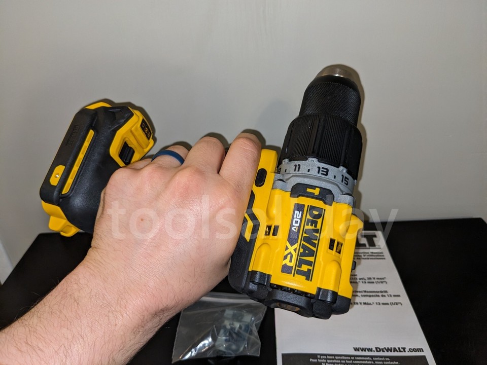 DEWALT DCD805B 20V MAX XR Lithium-ion 1/2" Brushless Compact Hammer ...