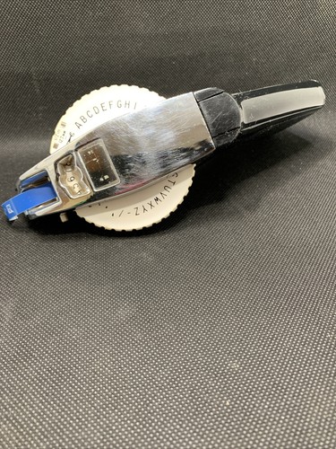 Vintage Primark Products Label Maker. Chrome and Black. 3/8-1/2”. Works ...