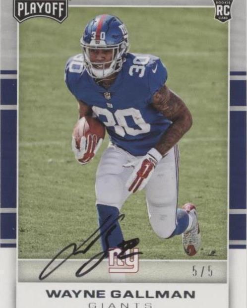 2018 Panini Classics - Recollection Collection Buybacks Wayne Gallman ...