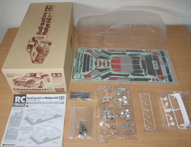 Tamiya 51615 RC AUDI Quattro A2 Body Set for sale online | eBay