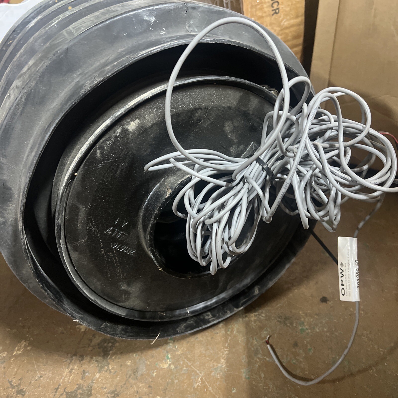 opw 1-3100 series thread on double wall grade level spill container 5 ...