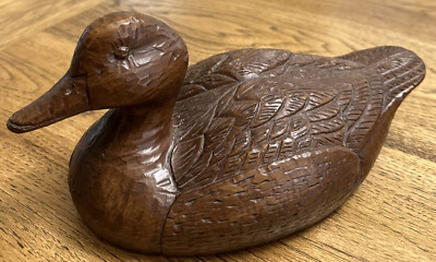 Red Mill MFG Mallard Duck Home Decor Decoy Sculpture Handcrafted USA | eBay