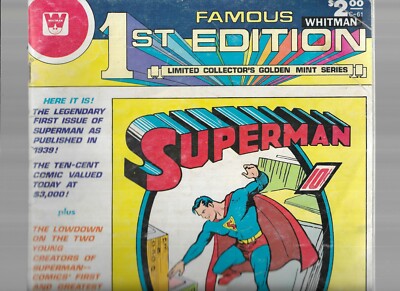 SUPERMAN 1ST EDITION C-61 LIMITED COLLECTOR'S GOLDEN MINT SERIES ...