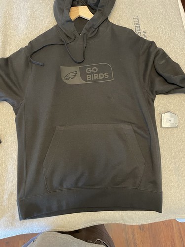 Nike Go Birds Hoodie Black sweatshirt Matte Black Monochrome ...