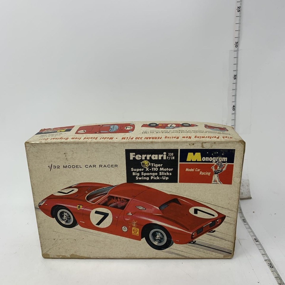Used Monogram 1/32 Slot Car Kit Ferrari 330 P/Lm Junk Current Item ...