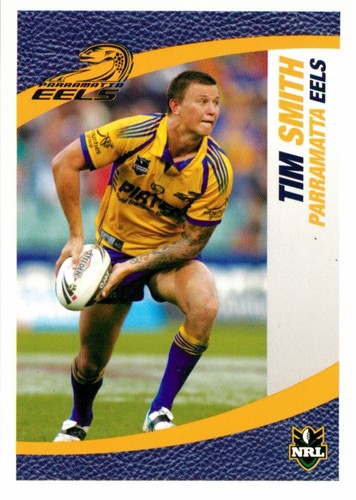 Nouveau 2008 PARRAMATTA EELS NRL Card TIM SMITH Daily Telegraph ...