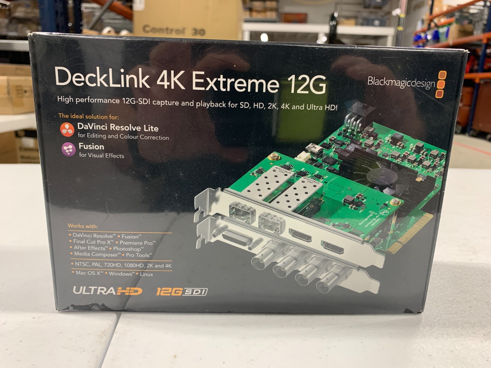 Blackmagic Design DeckLink 4K Extreme 12G Capture and Playback Card for ...