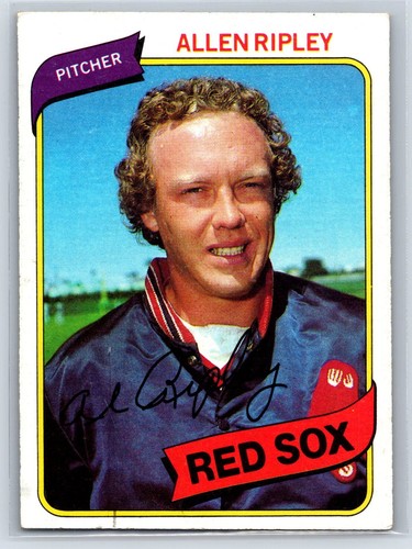 1980 Topps #413 Allen Ripley Boston Red Sox | eBay