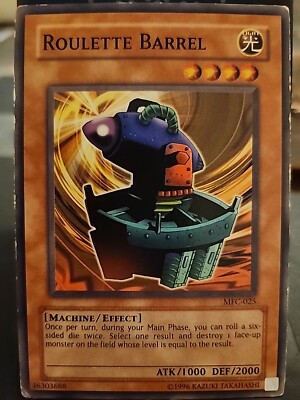 Roulette Barrel - Yugioh Light Monster - Vintage | eBay