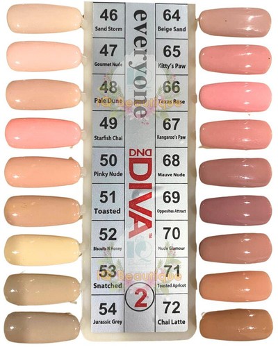 DND DUO DIVA GEL & LACQUER #52 - Biscuits N Honey | eBay