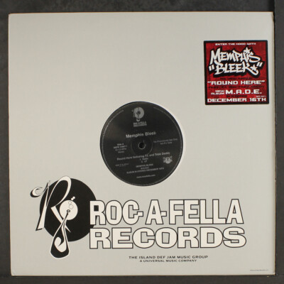 MEMPHIS BLEEK: round here ROC-A-FELLA 12" Single 33 RPM | eBay