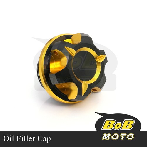 Gold T-Axis Oil Filler Cap Screw For Kawasaki ZX-12R 2000-2006 00 01 02 ...