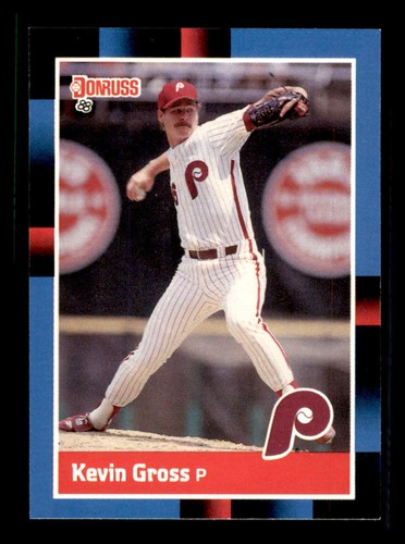 1988 Baseball Donruss Kevin Gross Philadelphia Phillies #113 | eBay