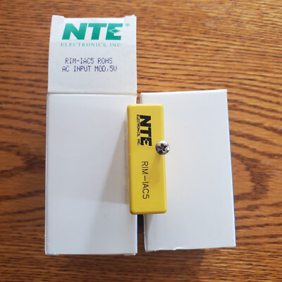 Lot of 4 New IN BOX NTE ELECTRONICS RIM IAC5 AC Input Modules 120VAC | eBay