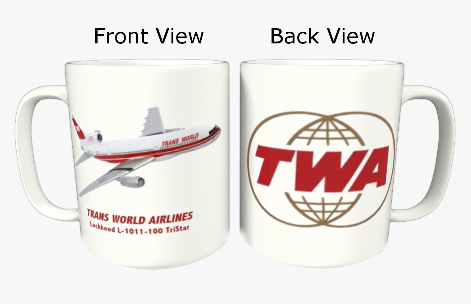 TWA - Trans World Airlines L-1011 Coffee Mug | eBay