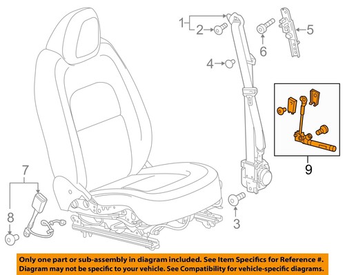 GM OEM 17-22 Canyon Restraint Systems Front Seat Belts-Tensioner ...