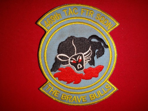 US 469th Tactical Fighter Squadron THE BRAVE BULLS Vietnam War Patch | eBay