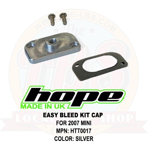Hope 2007 MINI Bleed Cap For Easy Bleed Kit HTT0017 - New | eBay