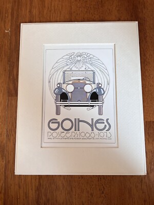 David Lance Goines #27 “Exhibition at The Poster” Reproduction – 5x7 ...