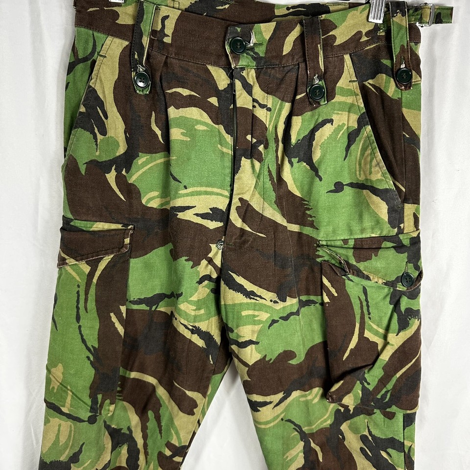 British DPM Camo Airborne Trousers Pants Vintage | eBay