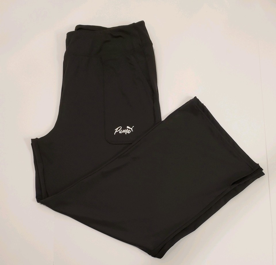 Puma Yoga Pants Women's Plus 1X, 3X High-Rise Yoga Black | eBay