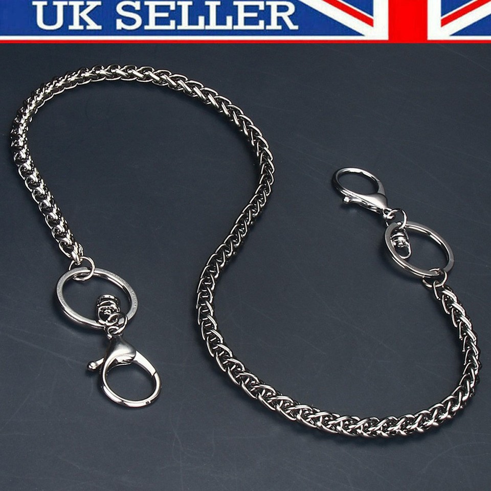 Biker Wallet Chain Punk Rock Hip-hop Chains for Men's Jeans | eBay UK