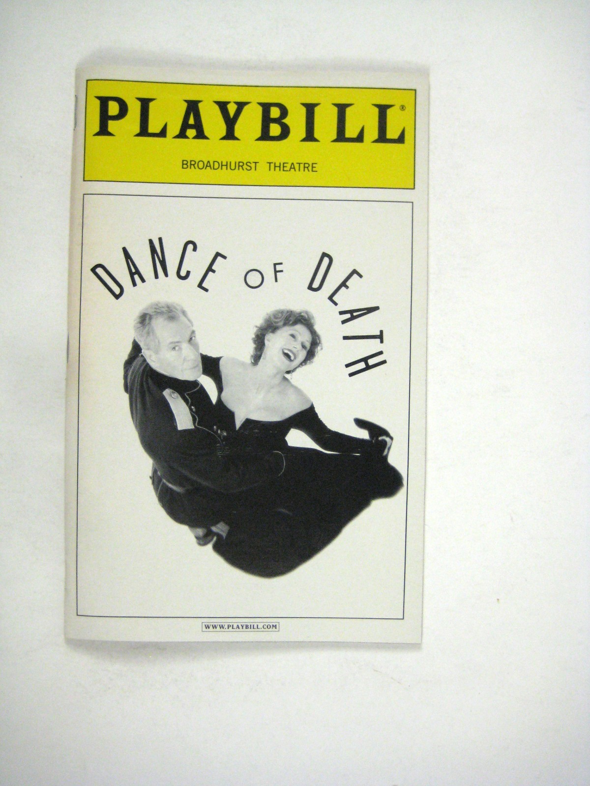 Dance of Death Playbill 2001 Broadhurst Theatre Helen Mirren Ian ...