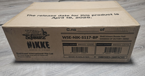 Weiss Schwarz GODDESS OF VICTORY: NIKKE English Booster Case *24 Boxes ...