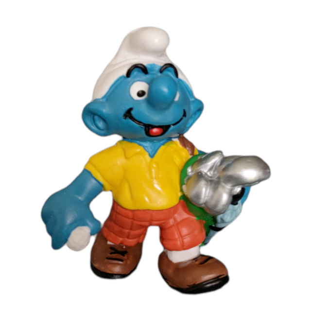 Schleich 20460 Golfer Smurf Golf Toy Figurine Model - NWT | eBay