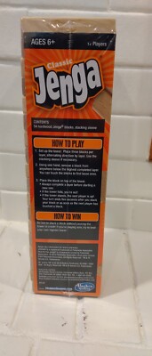 Hasbro Classic Jenga Game - A2120 Unopened 885933460875| eBay