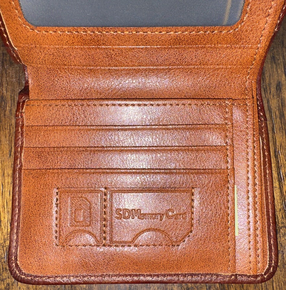 BanYaNu RFID Trifold Wallet for Men Genuine Leather 11 Credit Card ...