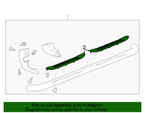 GM OEM 07-13 Sierra 1500 Cab Running Board-Step Pad 20919901 | eBay